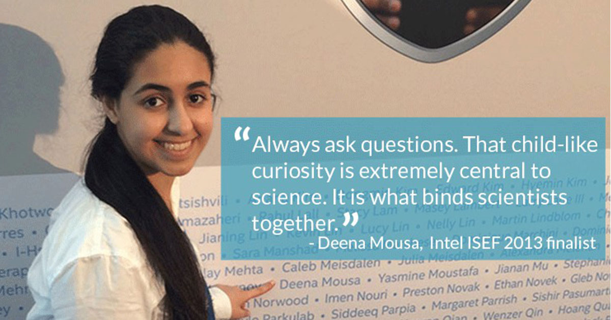 Exclusive: Egyptian Deena Mousa won NASA and Google awards!