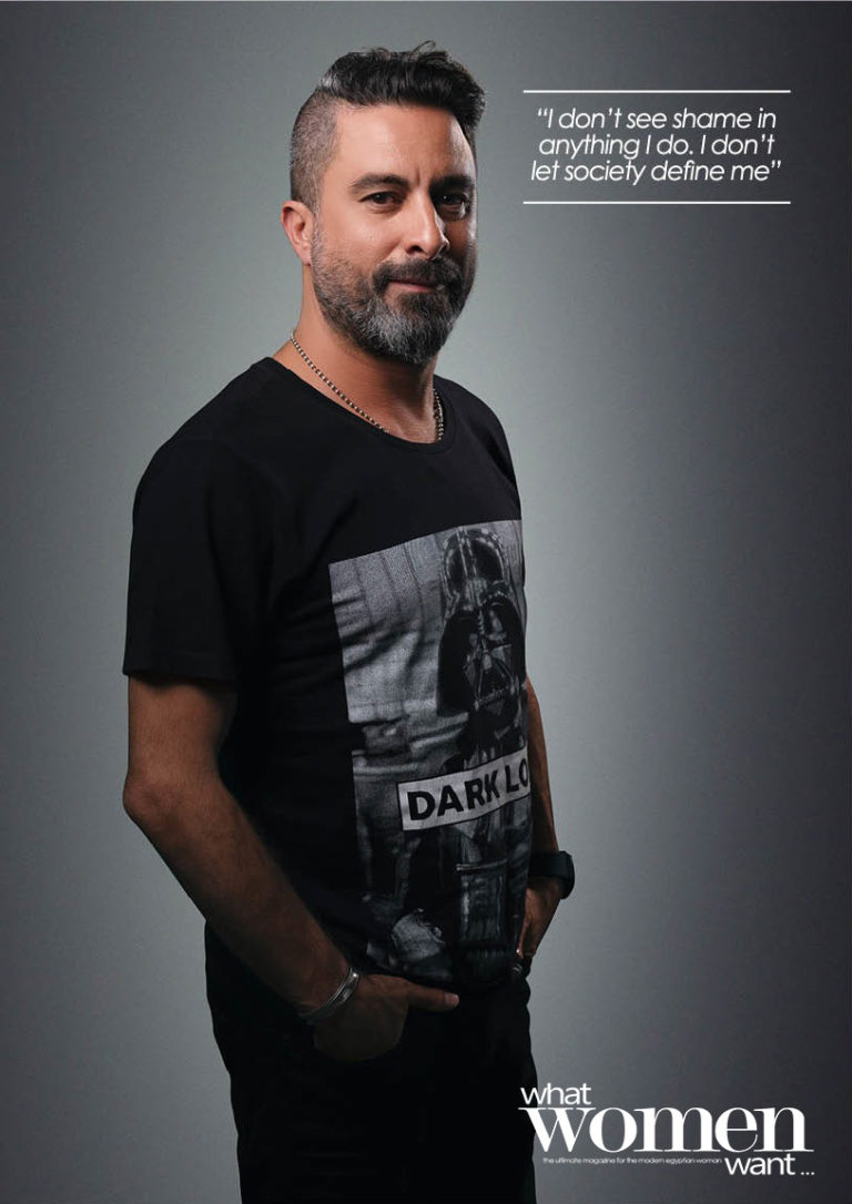 Hadi El Bagoury:"Manhood is viewed superficially, associating it with power
