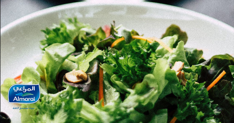 Rocca Salad with Yogurt Ranch Dressing Powered by Almarai